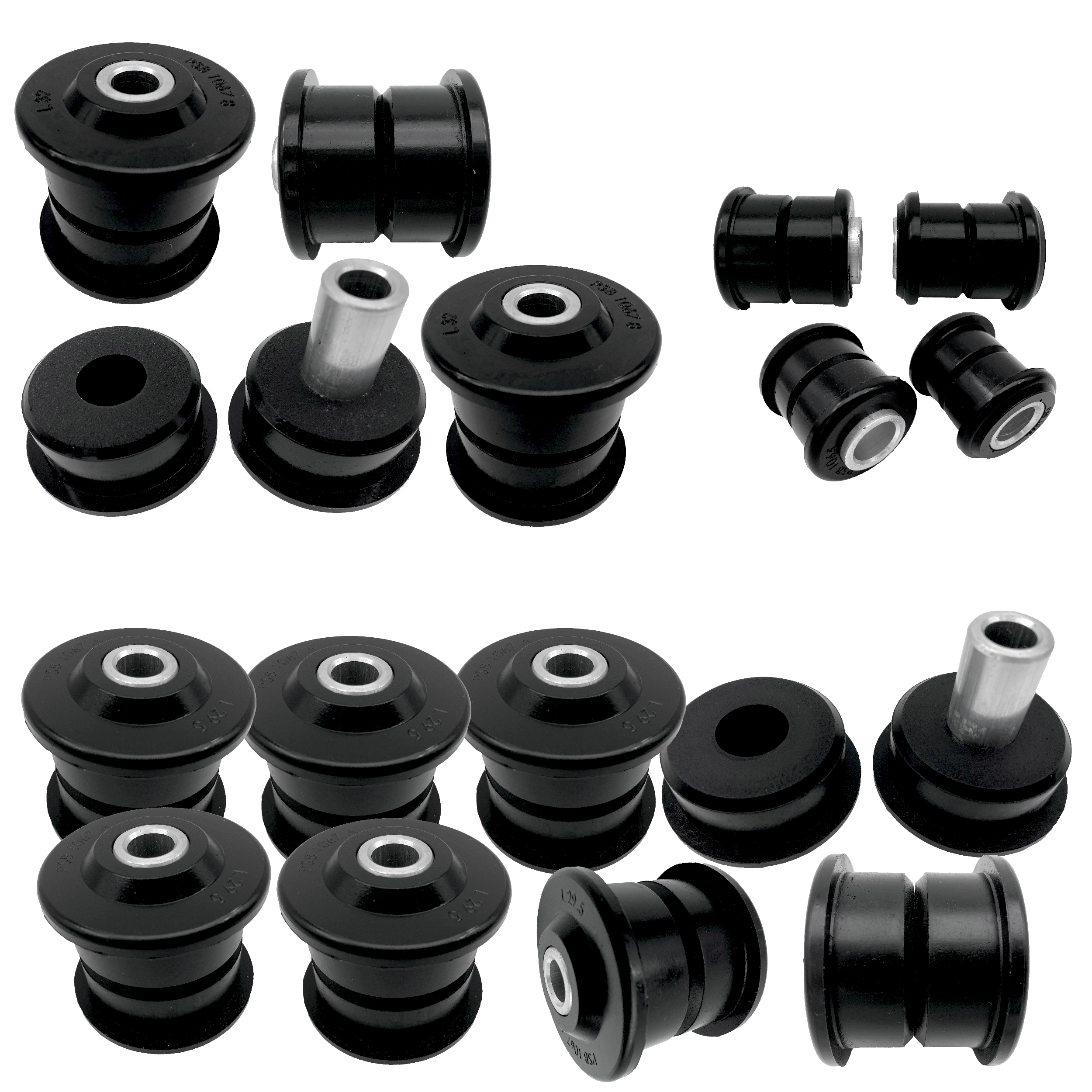 16x Suzuki Jimny (98-18) Front & Rear PSB Polyurethane Bushing Kit - psbushings.co.uk