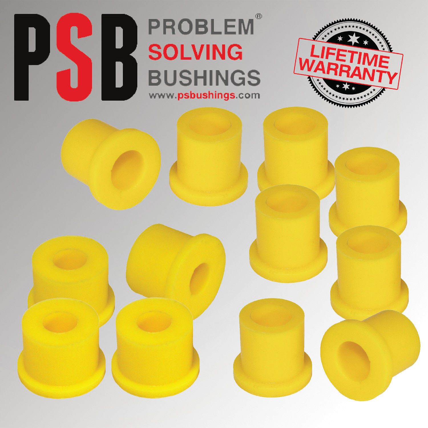 Isuzu Pick-Up Rear Leaf Spring PSB Poly Polyurethane Bush Kit 1989 to ...